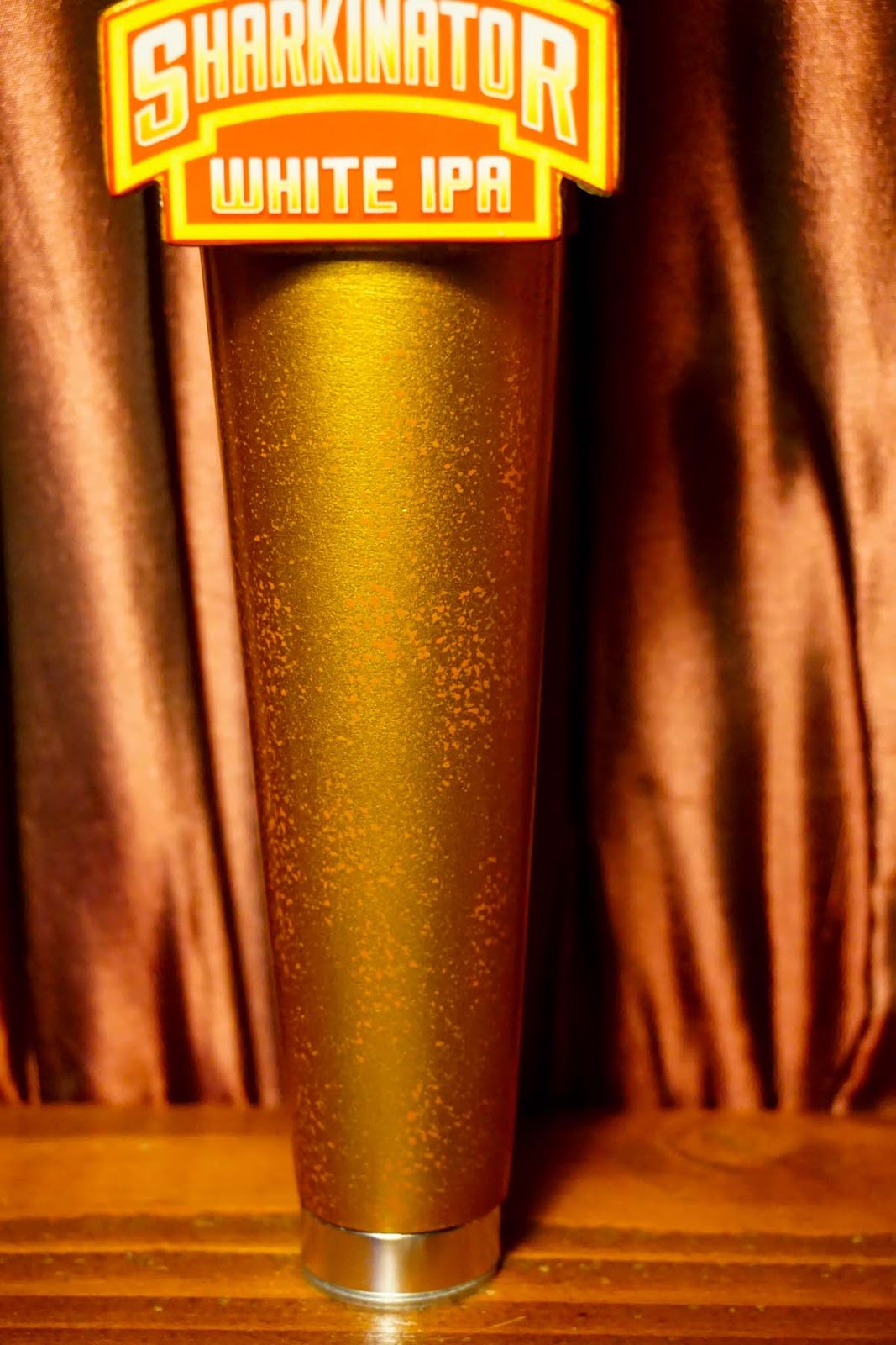 Tap Handle #615: Lost Coast - Sharkinator White IPA (Version 2)