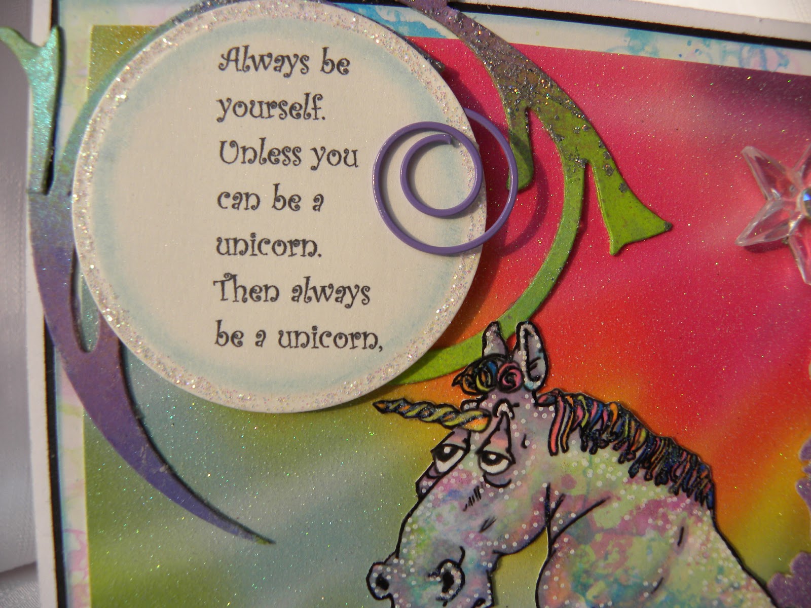 Dragon Wings And Fairy Things: Always Be A Unicorn-Challenge #57@TSC