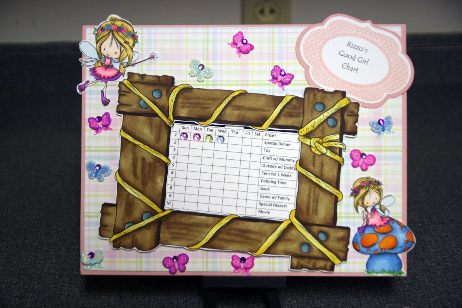 Craft Out Loud: Rizzo's Good Girl Chart