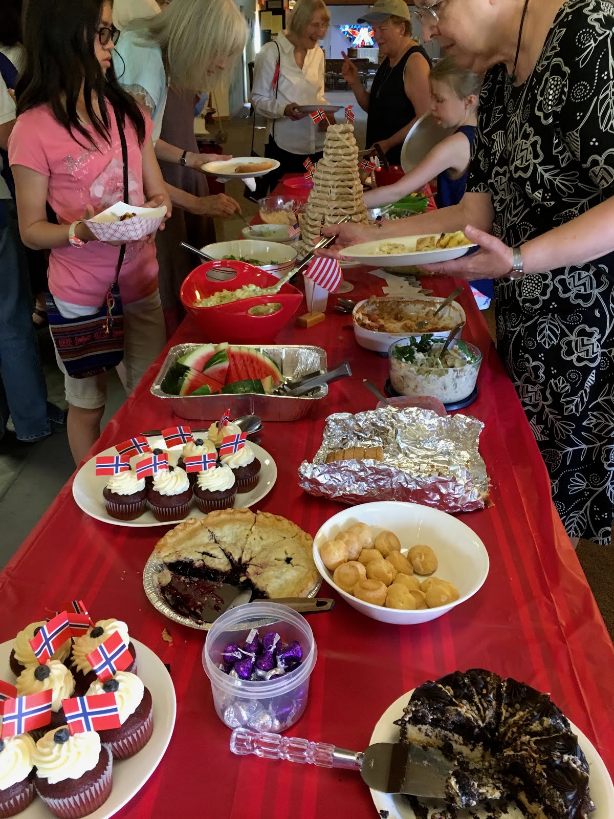 Cindy B's Potluck: Norwegian Potluck Picnic