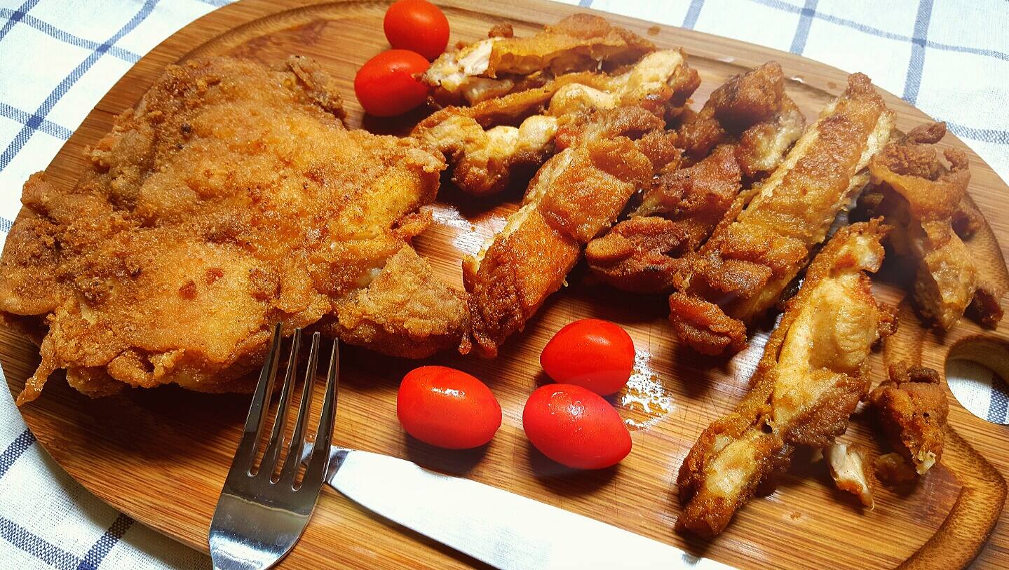 Chicken chop by Christine Tan