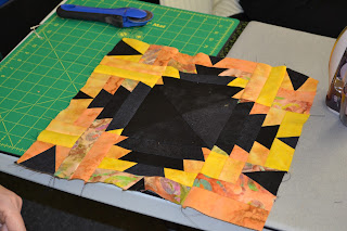 From our hutch to yours: Pineapple Nine Patch Class: Part 2