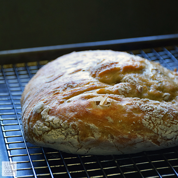 Crusty Artisan Style Bread | Life Tastes Good
