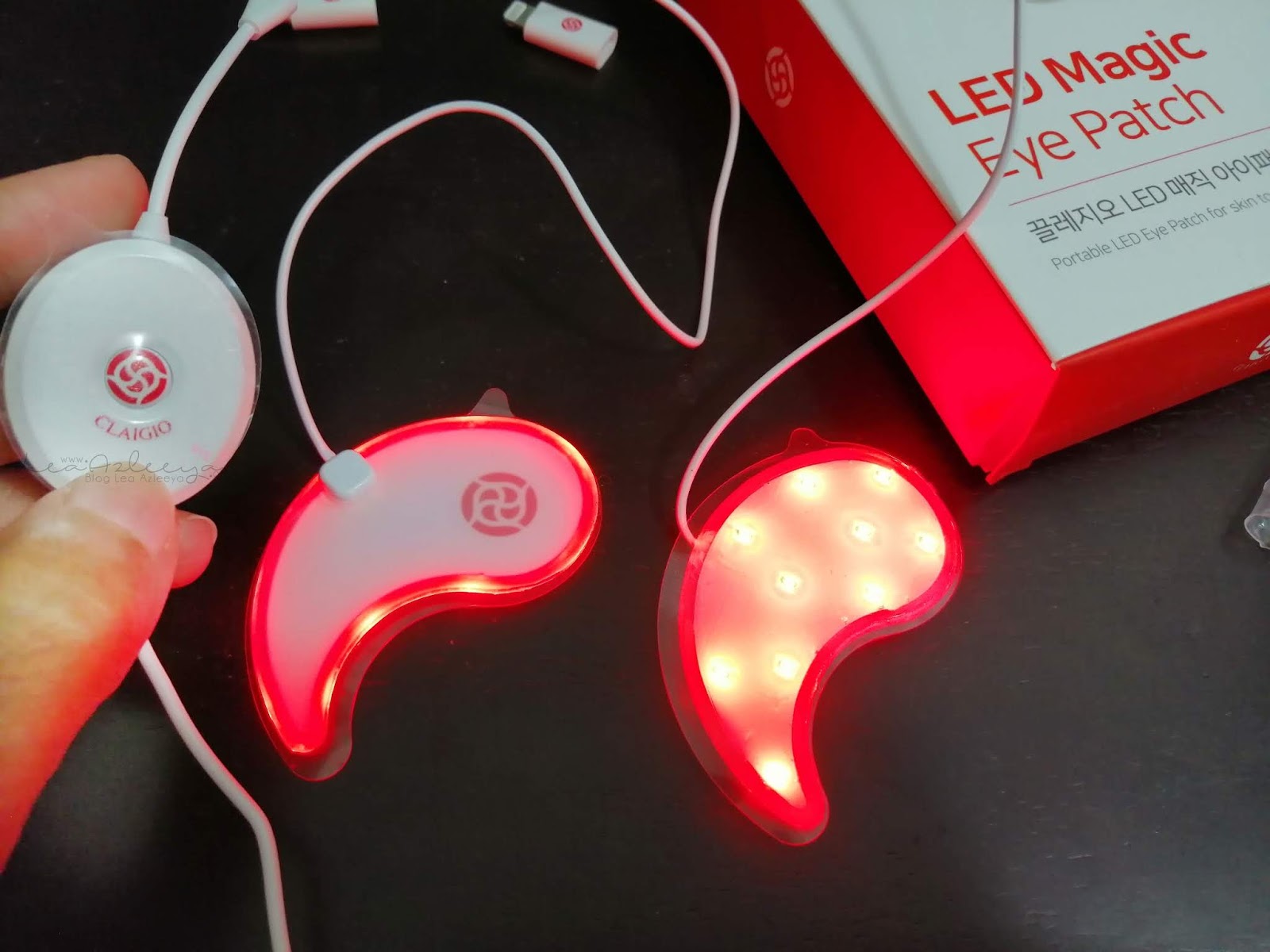 Blog Lea Azleeya: Claigio LED Magic Eye Patch Review