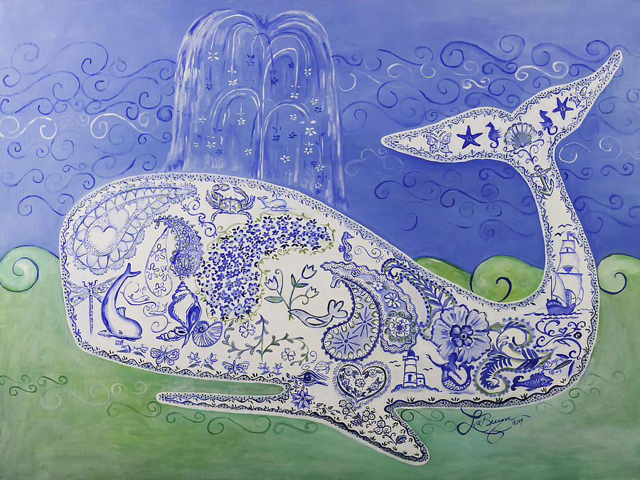 DE ARTE EM ARTE : ARTE E ANIMAIS MARINHOS - BALEIAS E GOLFINHOS