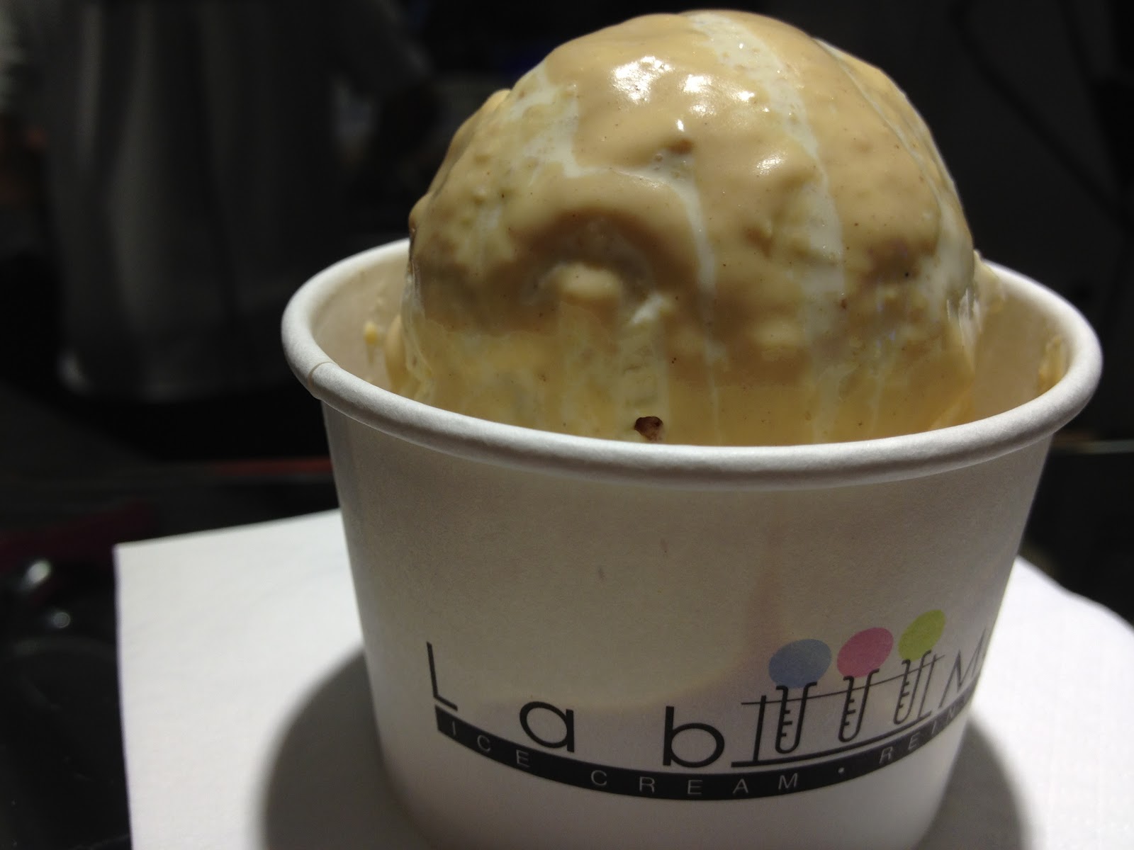 Nibble & scribble: From Lab to Table - liquid nitrogen ice cream