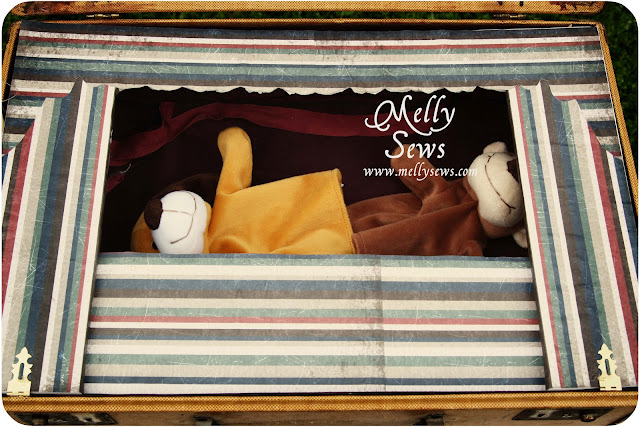 Suitcase Puppet Theatre - American Crafter Round 2 - Melly Sews