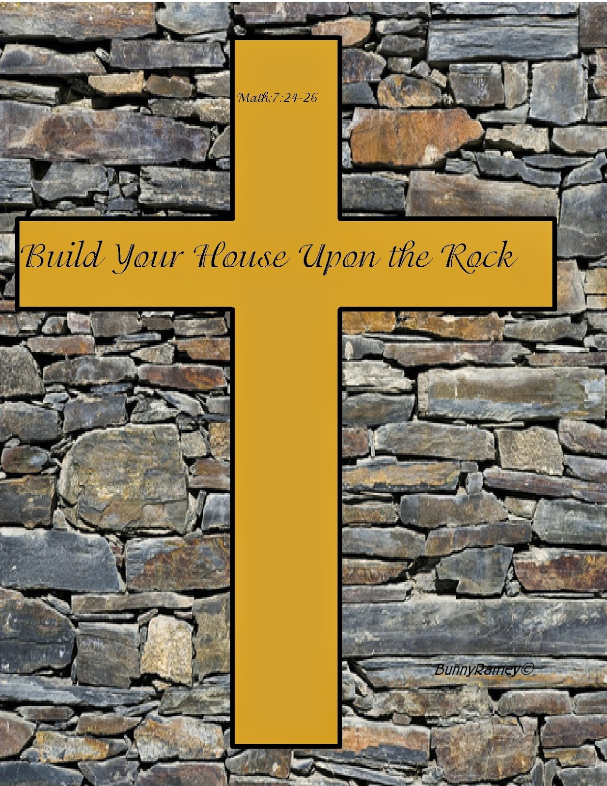 Drawing near to God: Build your house upon the Rock