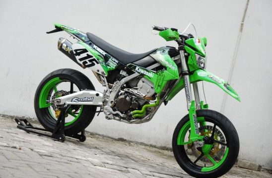 KLX Modif Trail, KLX Modif Supermoto - Tips dan trik terpercaya
