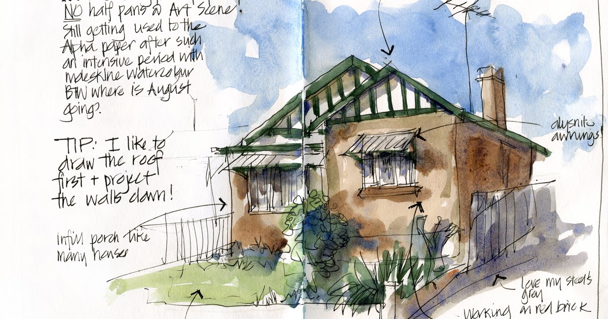Urban Sketchers Australia: Sub-urban sketching