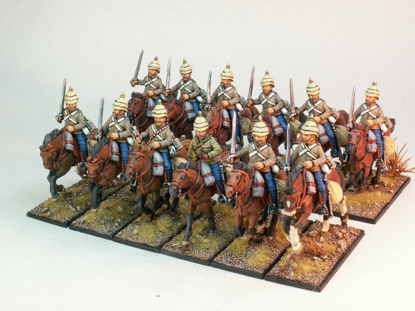 Over Open Sights: Perry Miniatures Sudan 10th Hussars: The Completed Unit