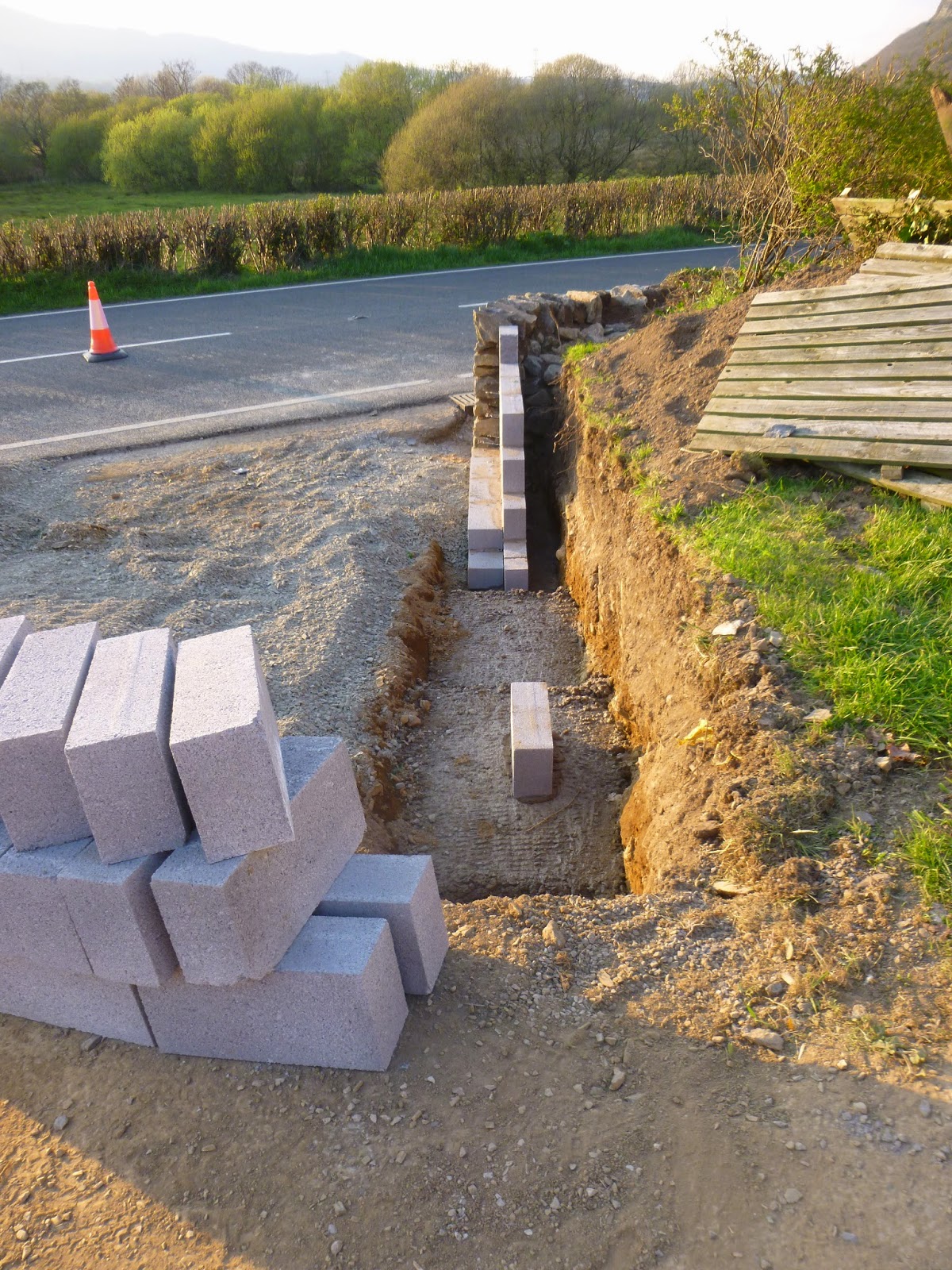 Our New Life in the Country: The Road Splay