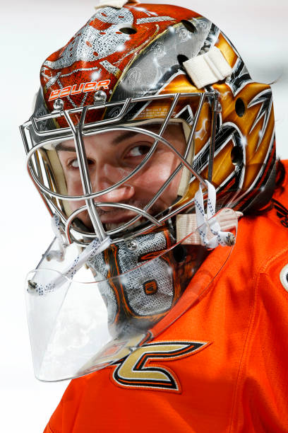 I Love Goalies!: John Gibson 2018-19 Mask