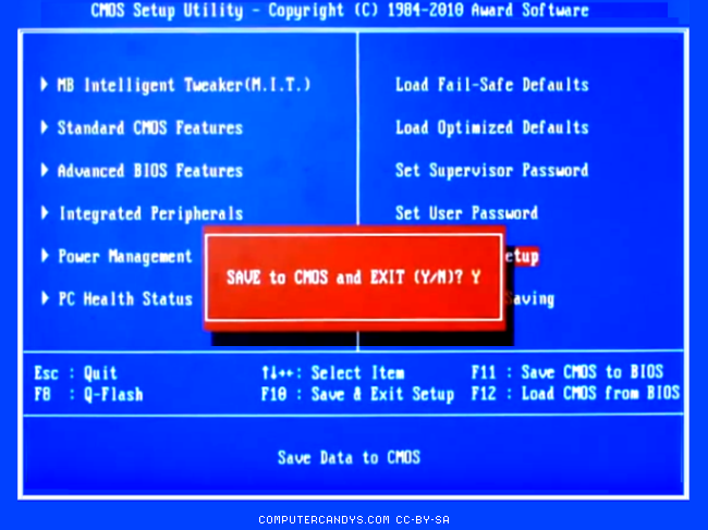 128 - Change First Boot Device | COMPUTERCANDYS