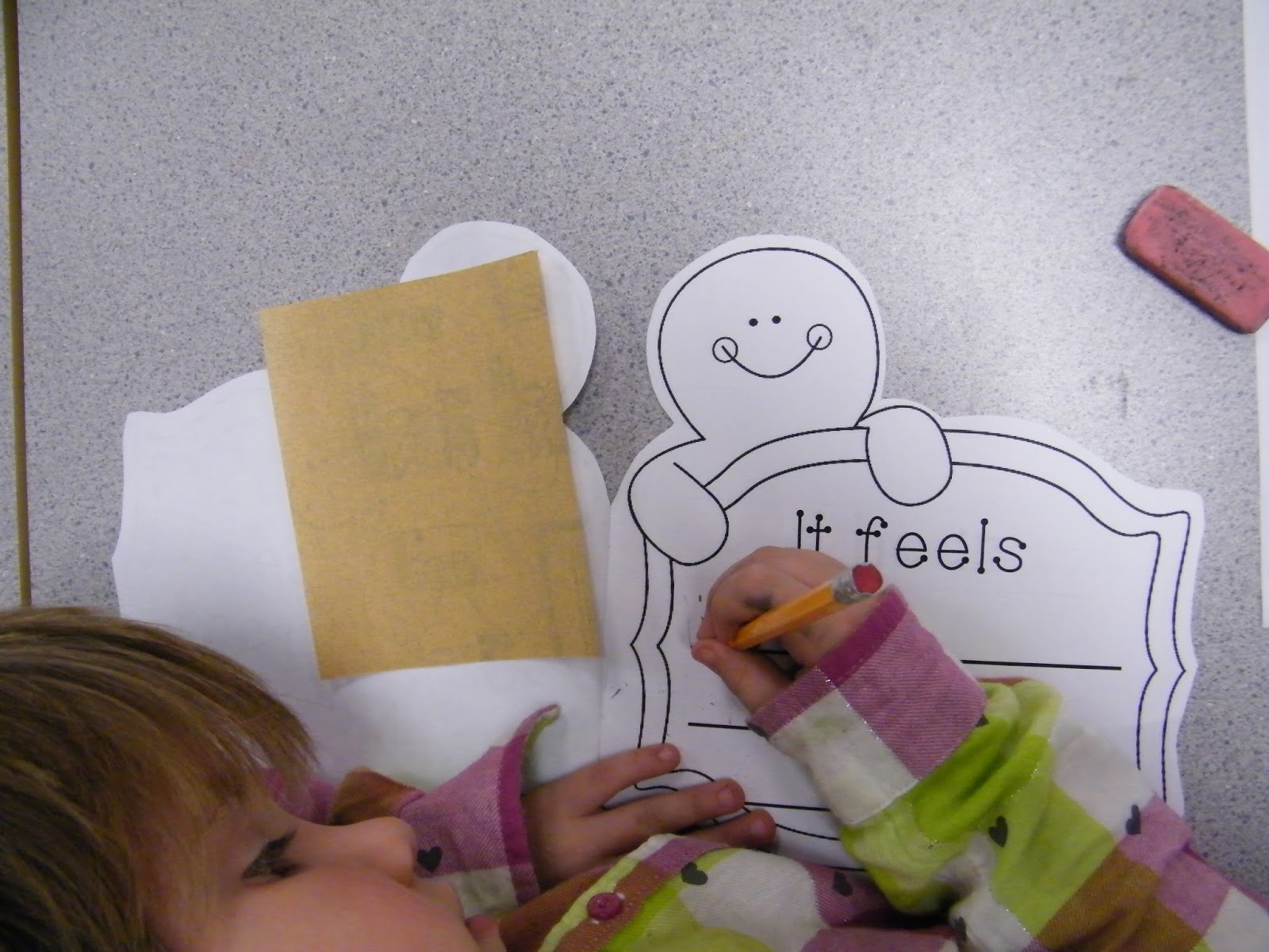 Adventures With Firsties: 5 senses with the Gingerbread Man