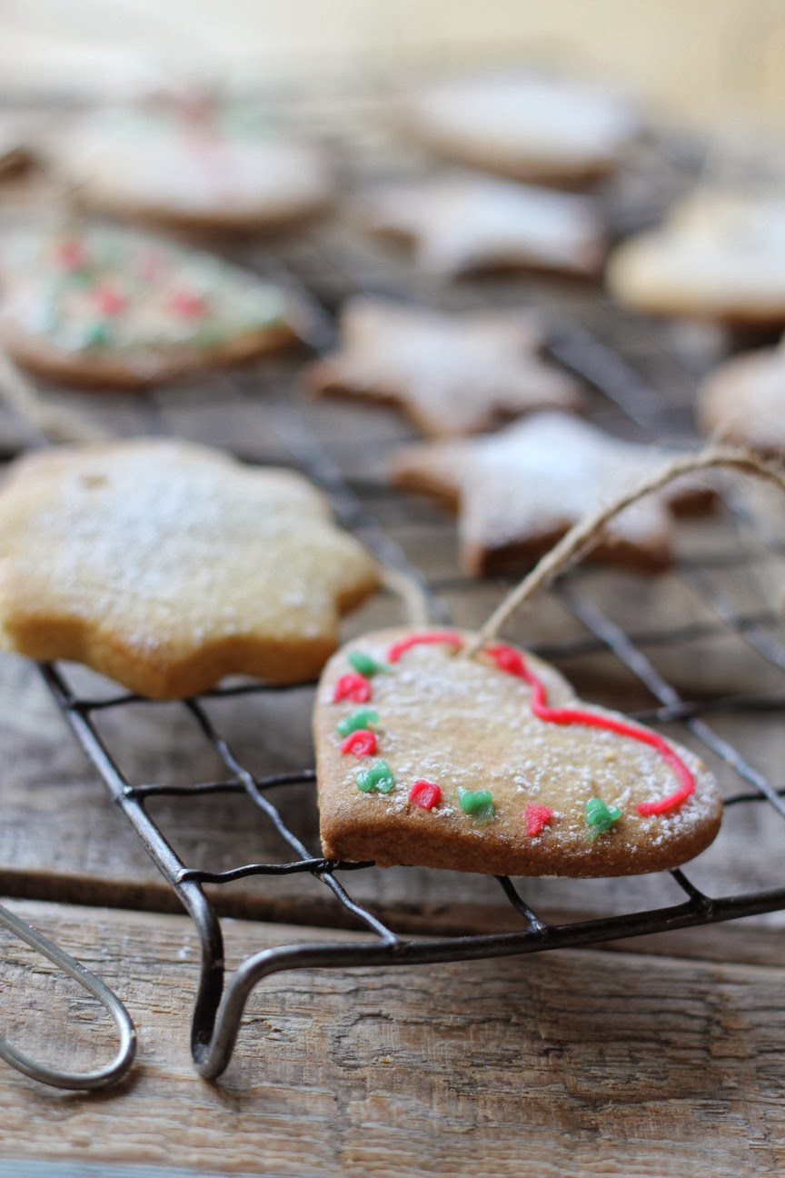 Shortbread Ginger Biscuits - Something for Santa | Nessa's Family Kitchen
