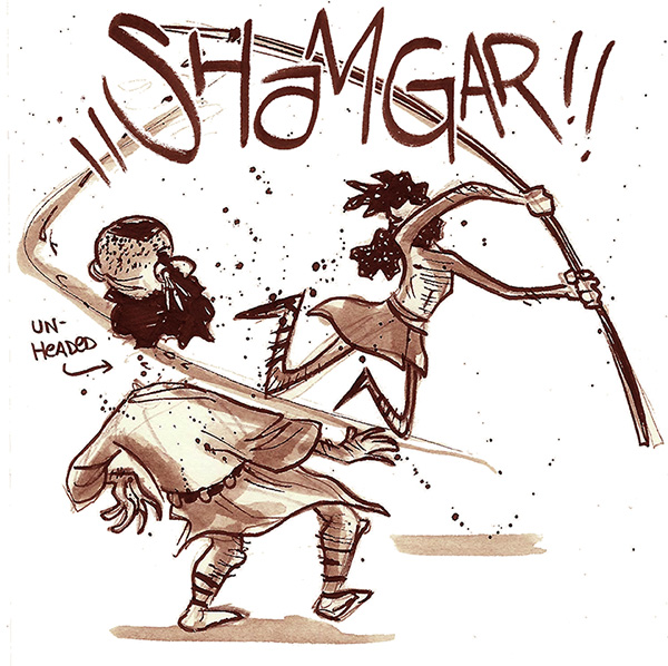 CREEKIFICATION: Shamgar Kills #43 and #44