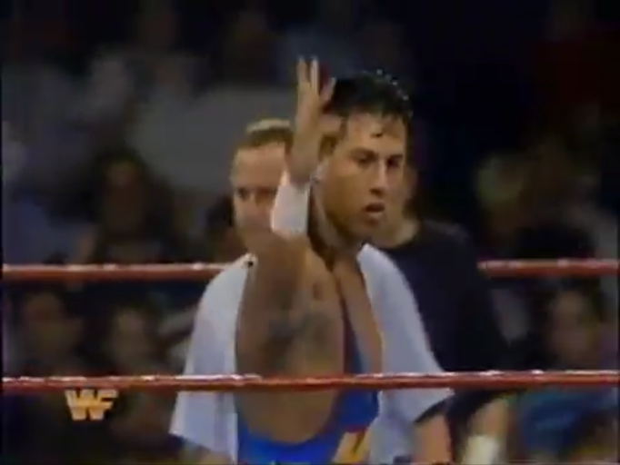 ProWresBlog: WWF Superstars of Wrestling 10/16/1993 - 123 Kid vs Pat Tanaka