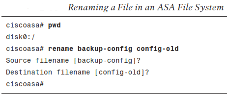 Networxpedia: File System of Cisco ASA