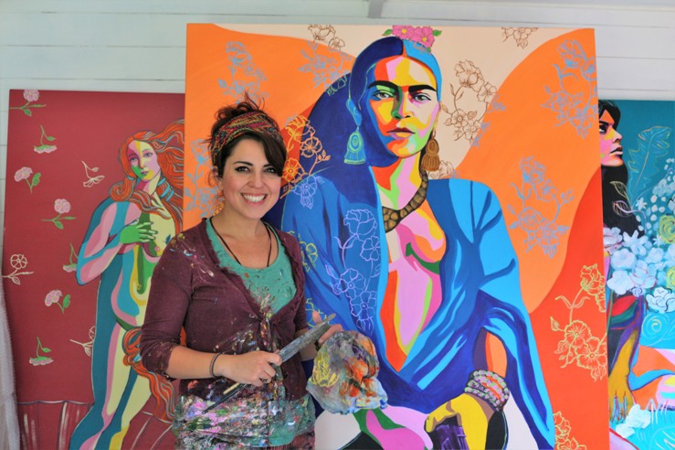 El arte pop de Gisela Stapleton