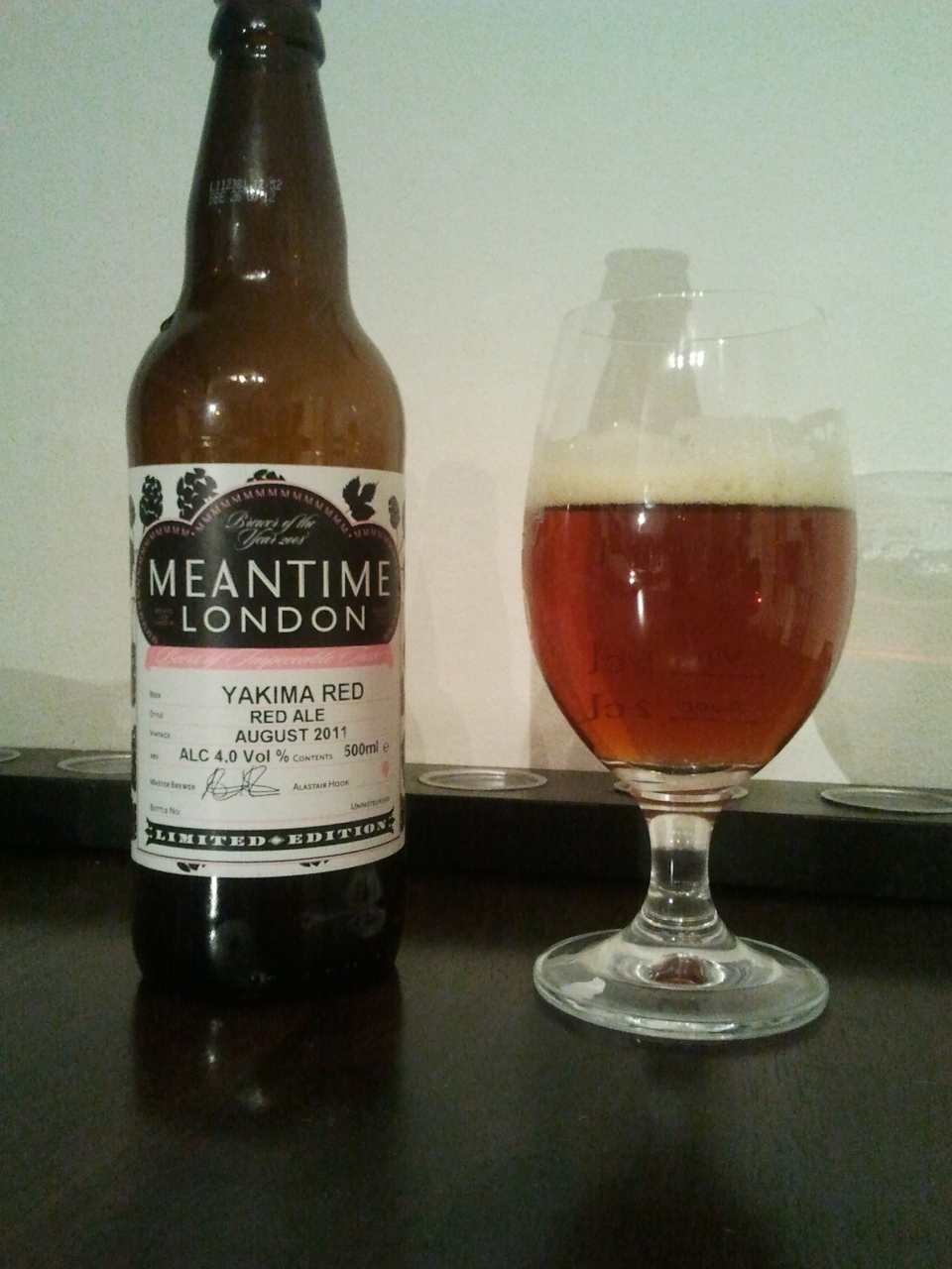 Dricks i Lund: Meantime London Yakima Red Ale