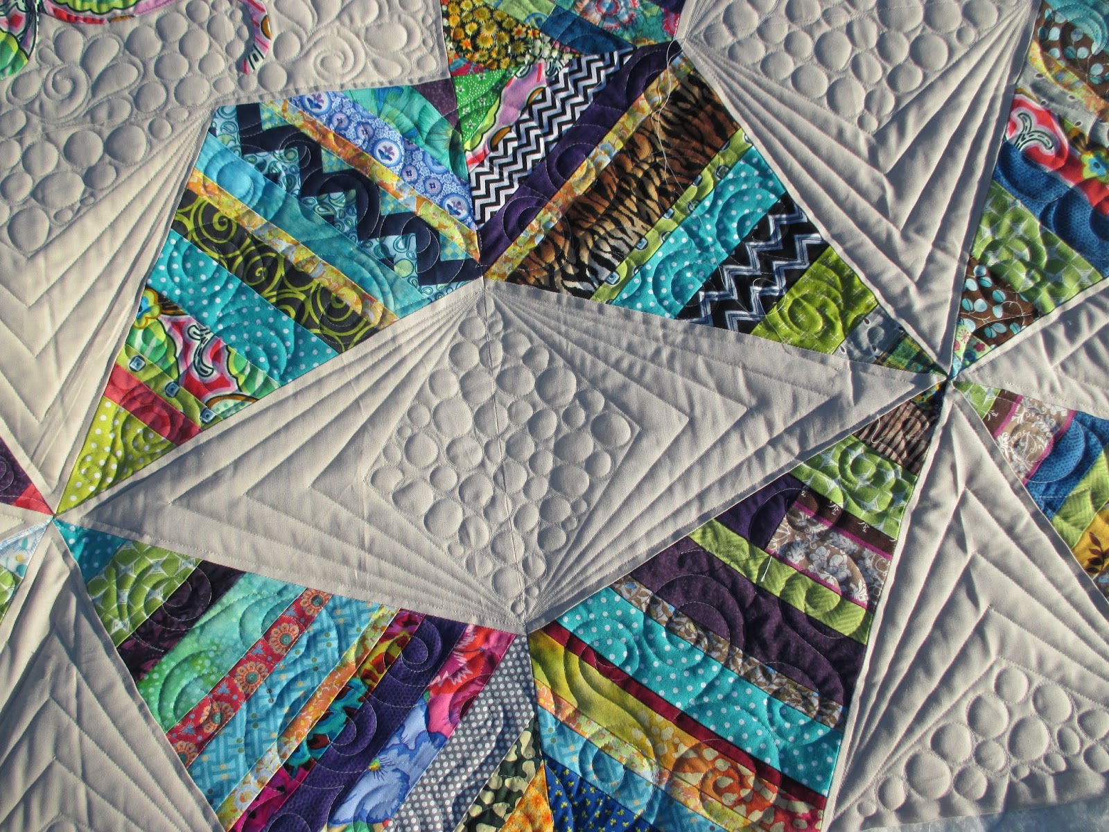 Down To Sew: Butterfly strip piece