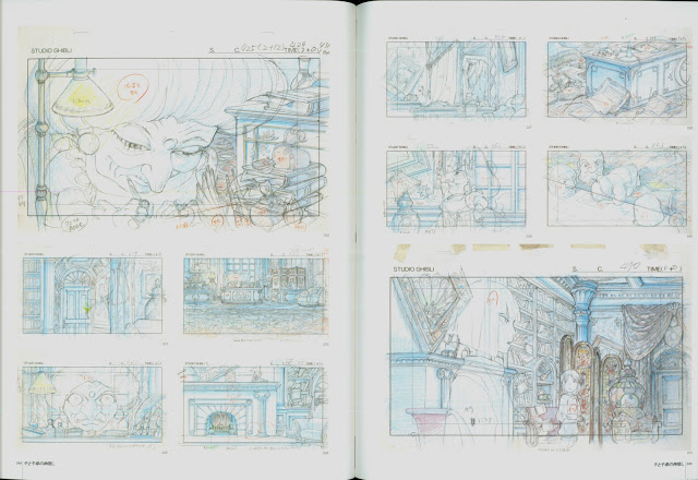 Diary Of An Art Student: Studio Ghibli Storyboards