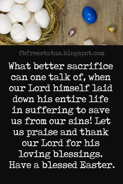 Happy Easter Messages to Write In A Easter Greeting Card