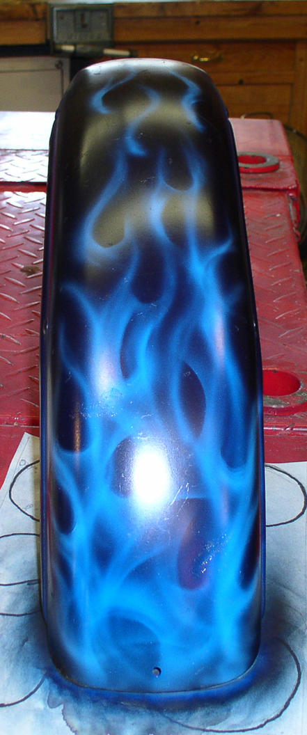 R2 - Airbrush And Custom: Realistic Flame