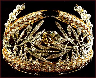 Marie Poutine's Jewels & Royals: Wheat Ear Tiaras