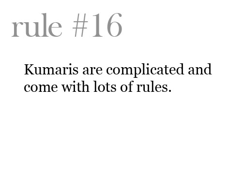 Krazy Kallie: rule #16