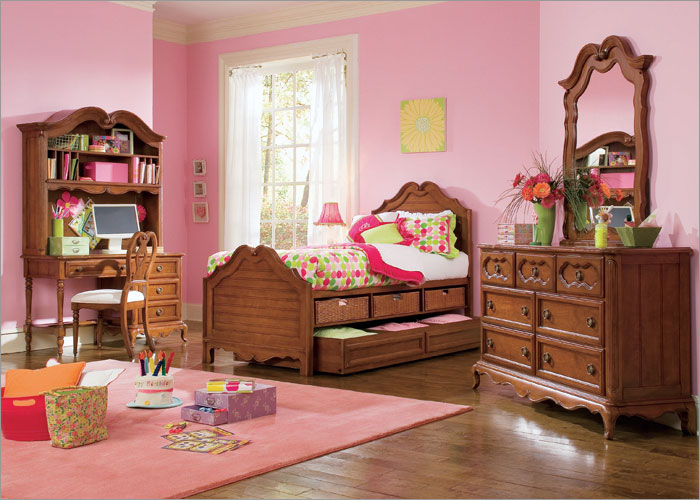 girls bedroom furniture sets - Cozy Pinkbungalow