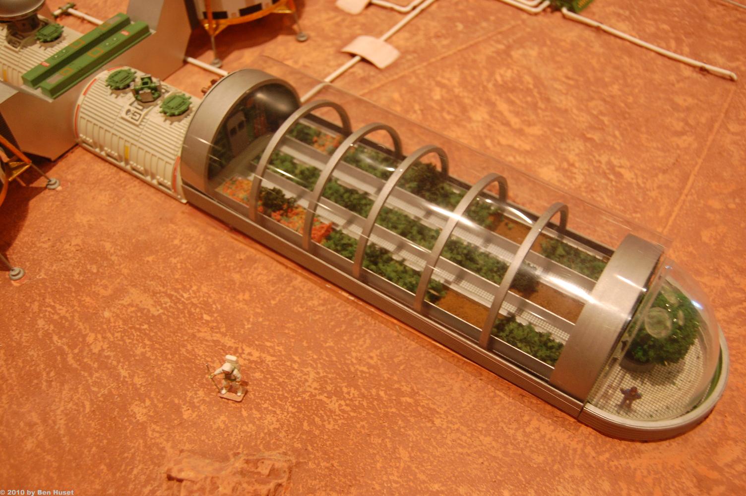 Mars base model by Kevin Atkins | human Mars
