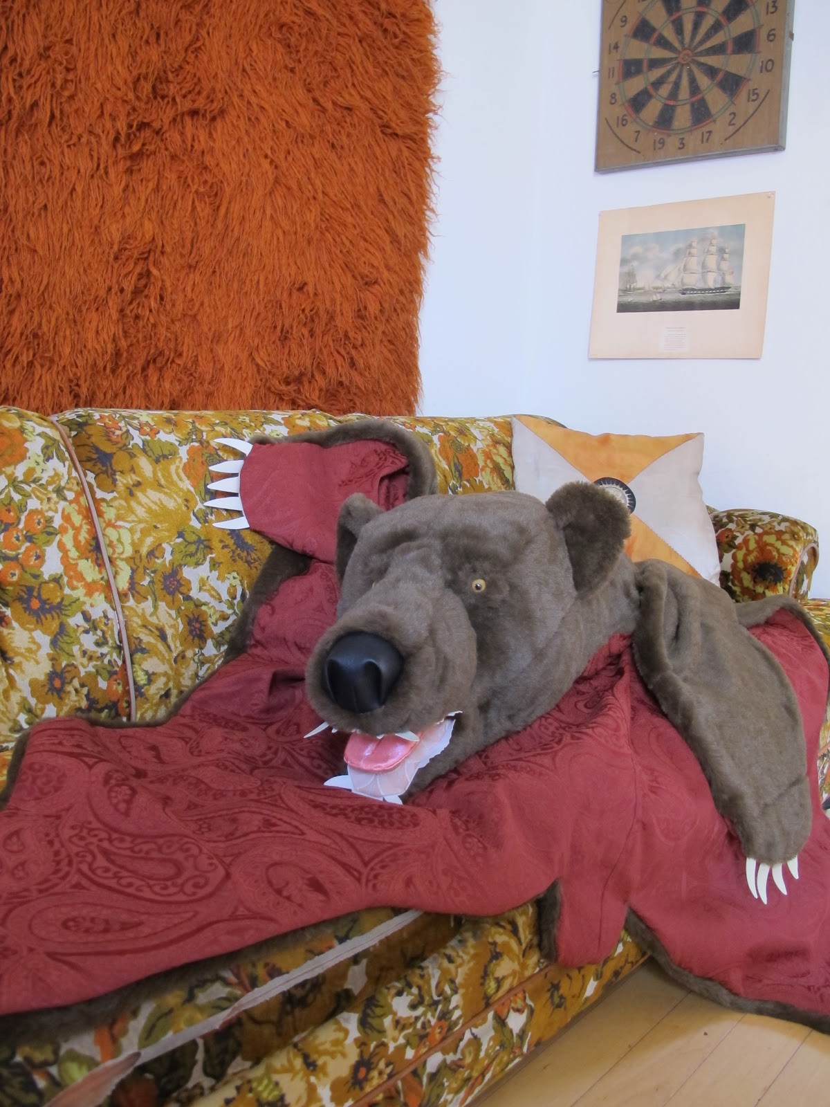 ew! art: Faux Fur Bear Hide