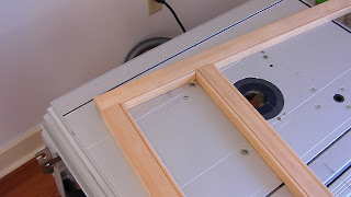 The Green and Dark Blue Blog: Mitered Cabinet Door with the Festool CMS ...