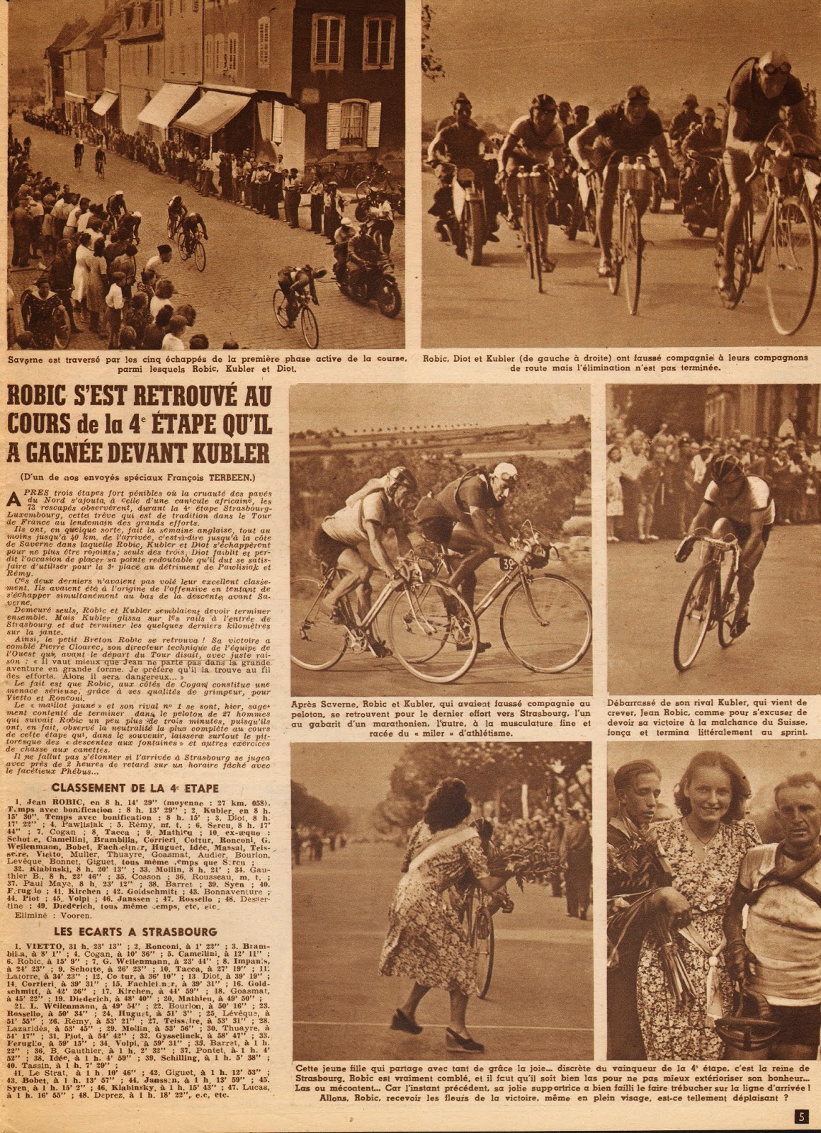 Cycling Passions: 34th - Tour de France - 1947
