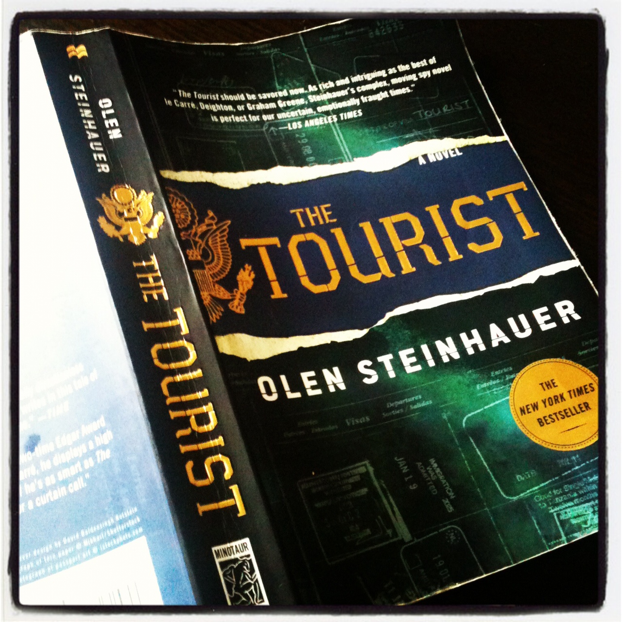 Coffee and a Book Chick: The Tourist, by Olen Steinhauer