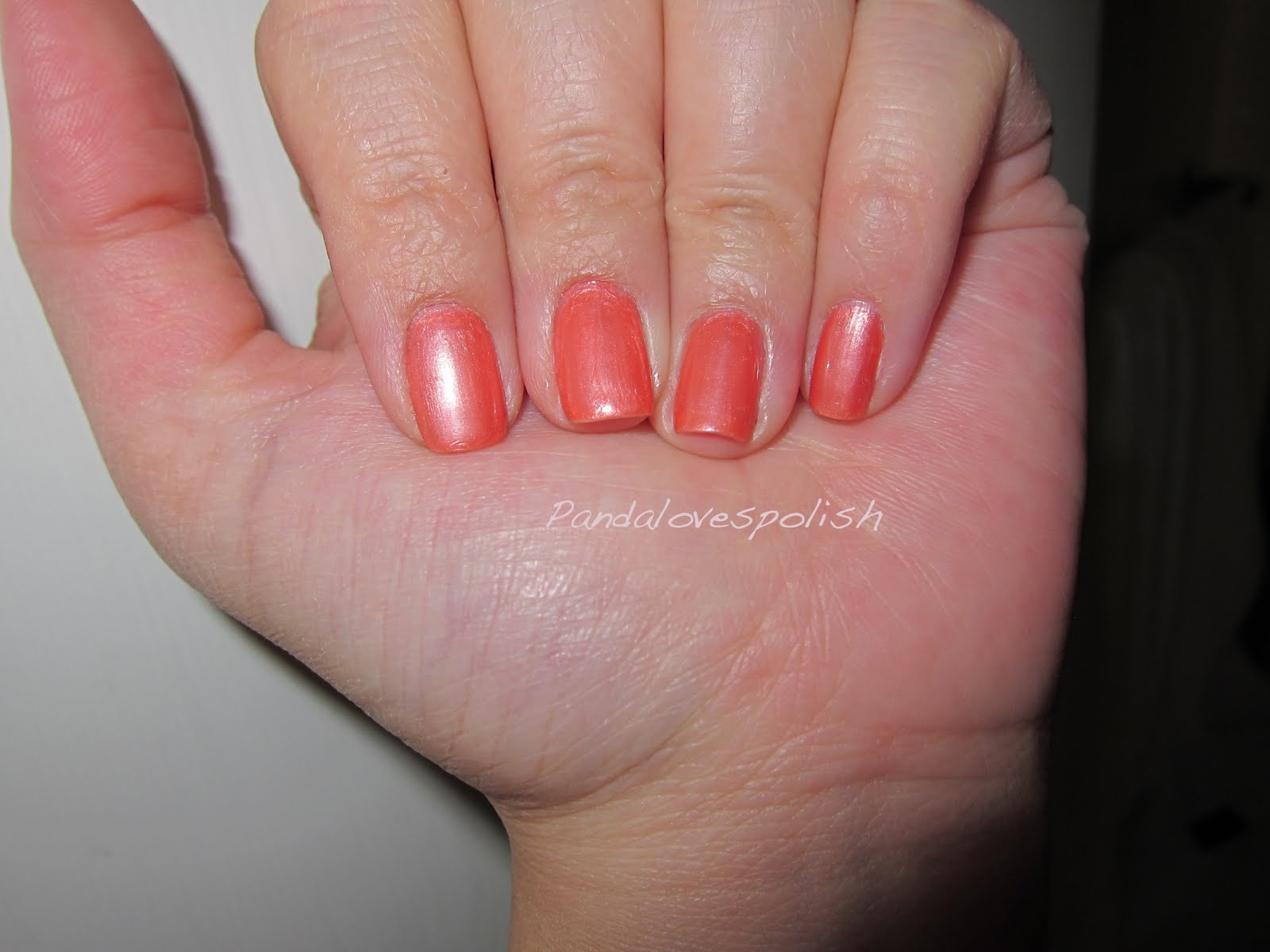 Panda loves polish: OPI- Melon of Troy swatch