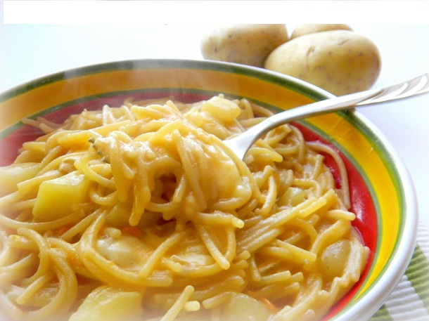 Un siciliano in cucina: Pasta cchi patati - Pasta con le patate