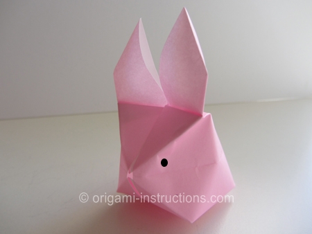 Origami-Instructions.com: Origami Inflatable Rabbit