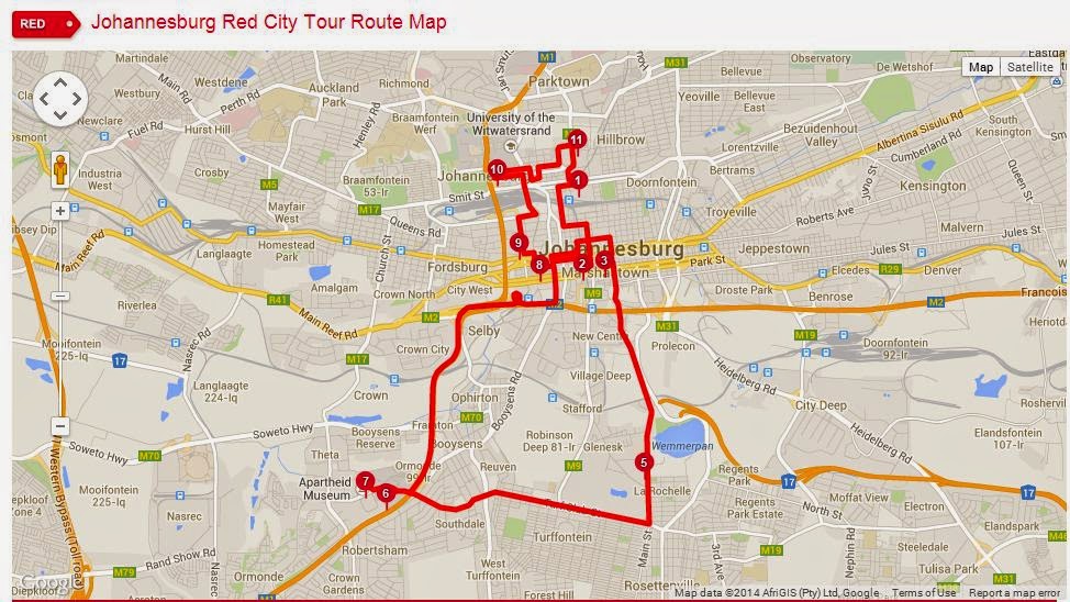 A Vida na Africa do Sul: Red Bus - Joburg & Cape Town