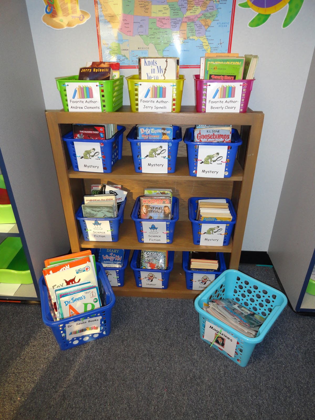 A Crafty Teacher: Classroom Library