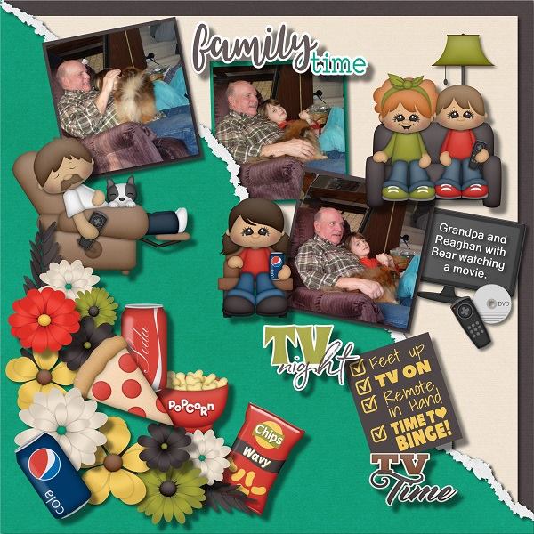 BoomersGirl Designs: "BInge Watching" Digital Kit