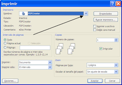 MIS COSAS.: Imprimir en PDF.