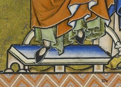 The Maciejowski Bible Footstool