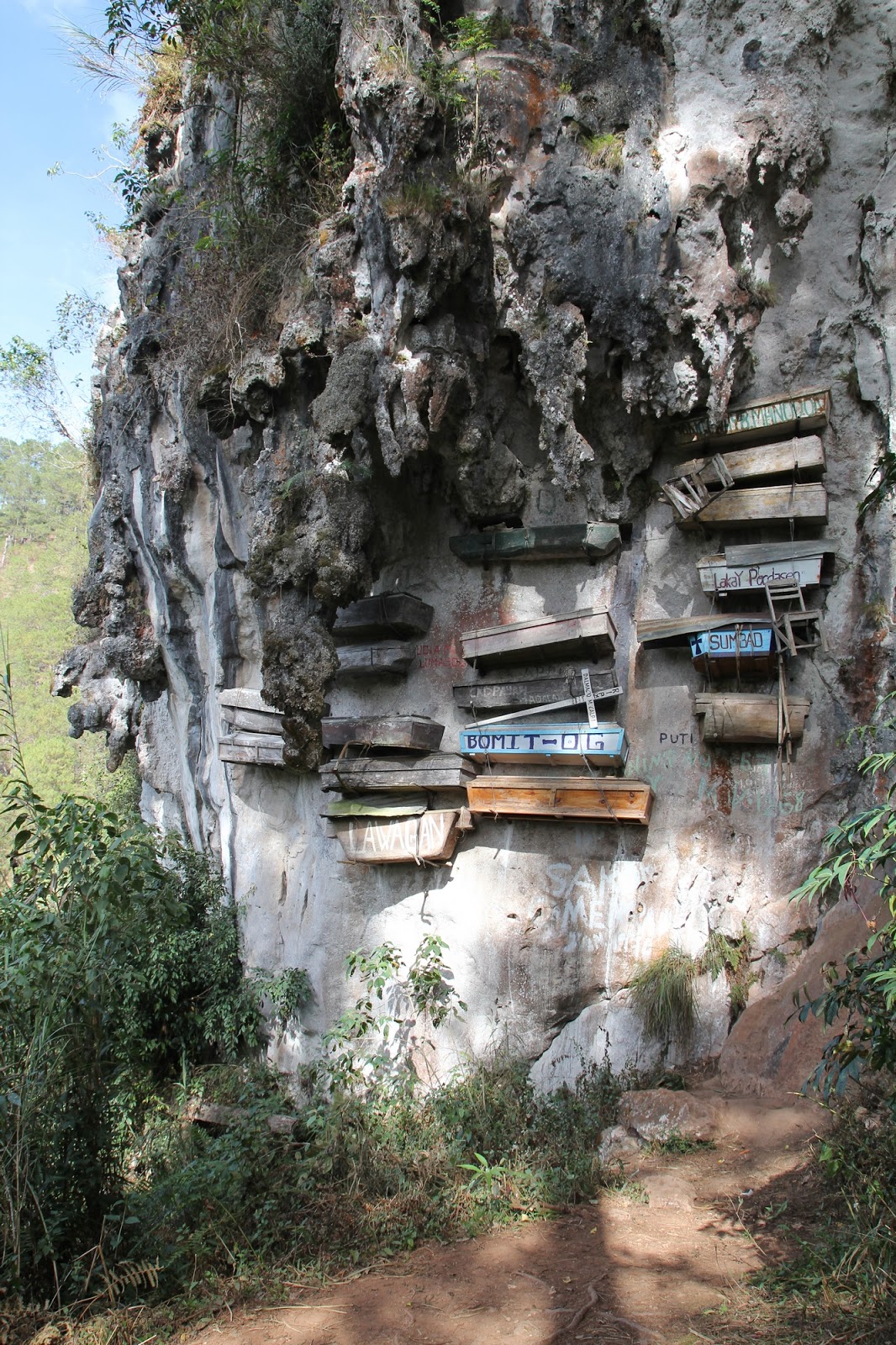 Kur akys mato..: Filipinai IV: kabantys Sagada karstai, musonai ...