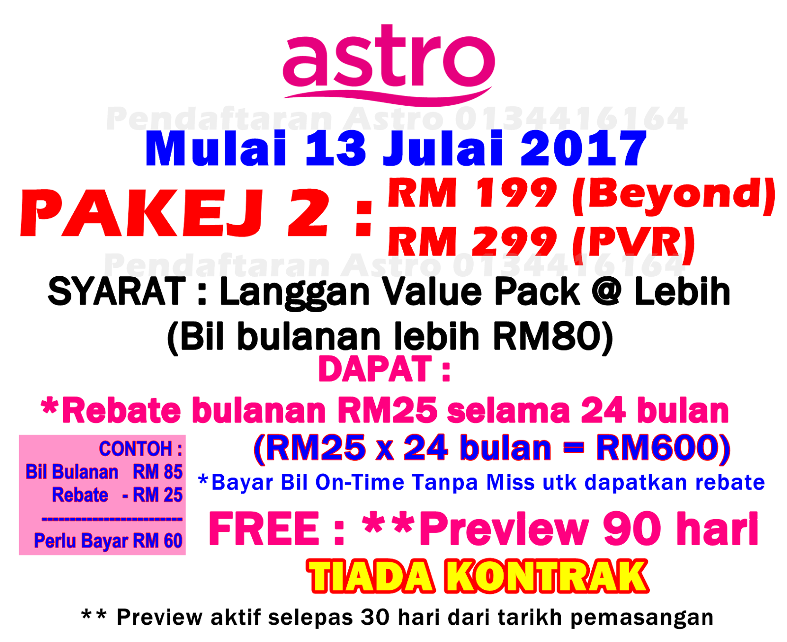 Pendaftaran Astro Njoi,Byond,Pvr,Buka dan Pasang : Pakej Baru (Mulai 13 ...