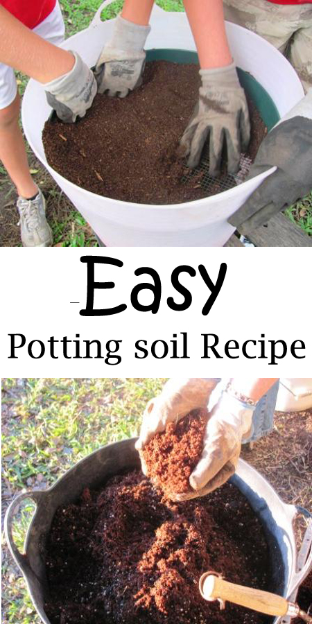 G 4 Gardening: Potting soil recipe--Easy and SO much cheaper.