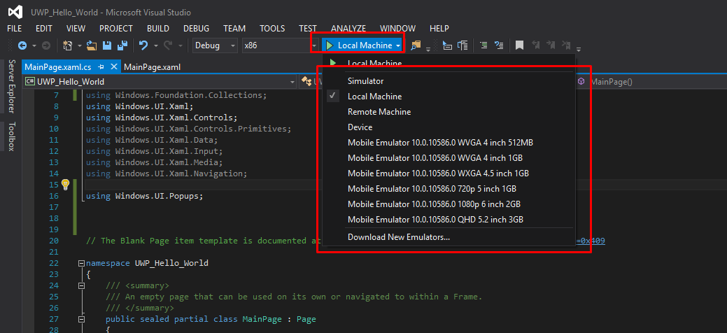Windows 10 Universal App : Navigasi Halaman - Tutorial Koding