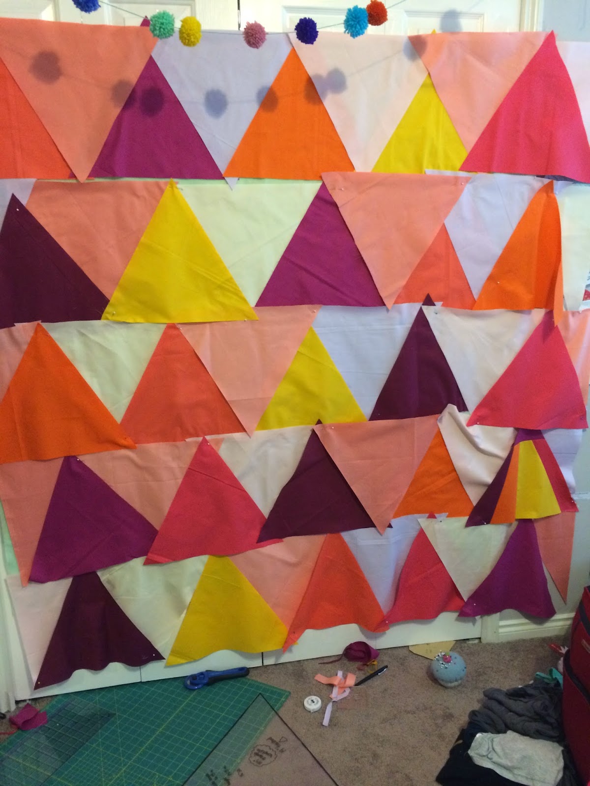 HayleySews: RJR Cotton Supreme Solids - A Summer Sunrise Quilt (free ...